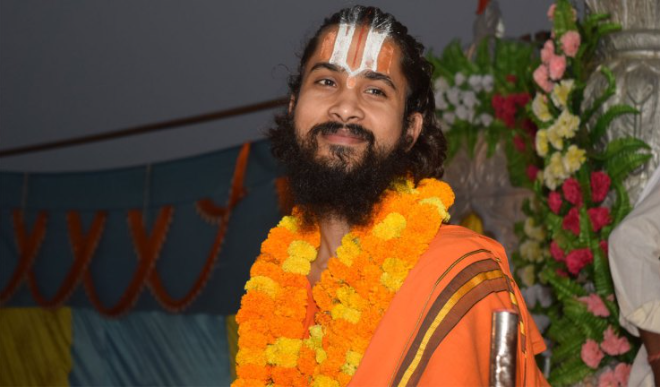 swami ram shankar giving his speeches through digital - Prabhasakshi ...