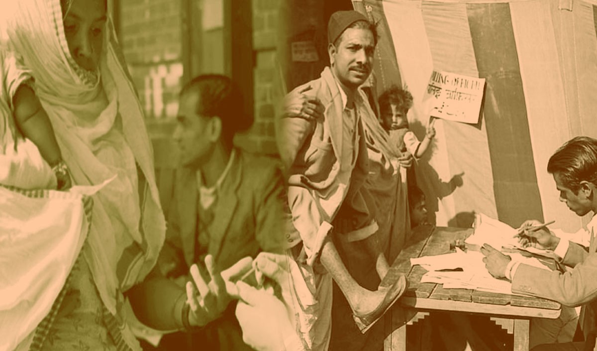 first general elections when people of india cast their vote what ...